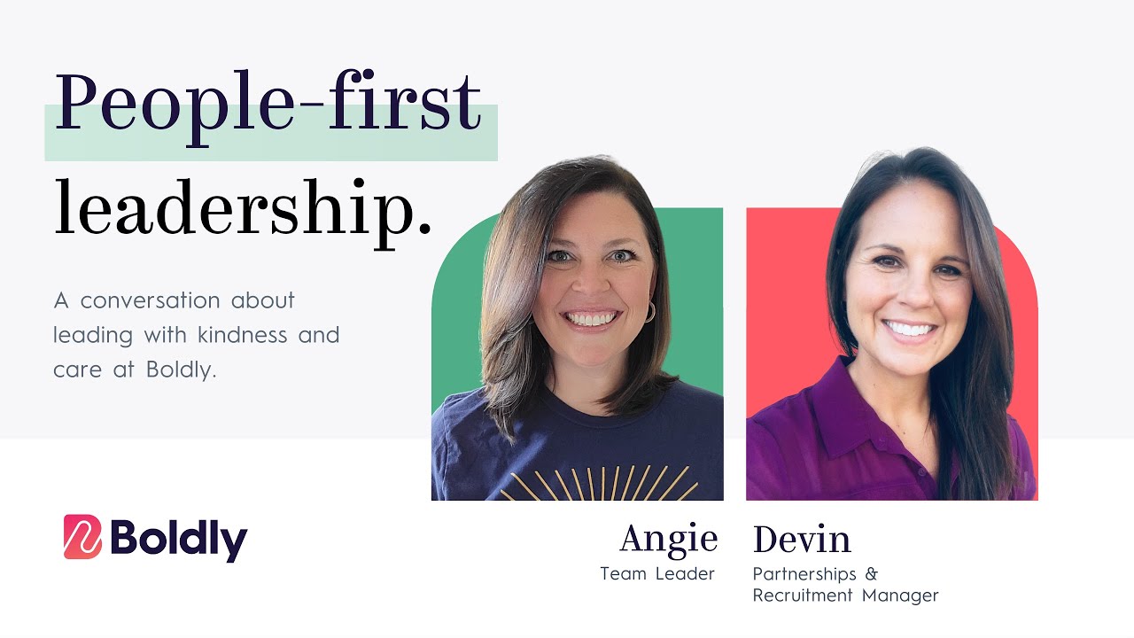 People-First Leadership with Team Leader Angie - YouTube