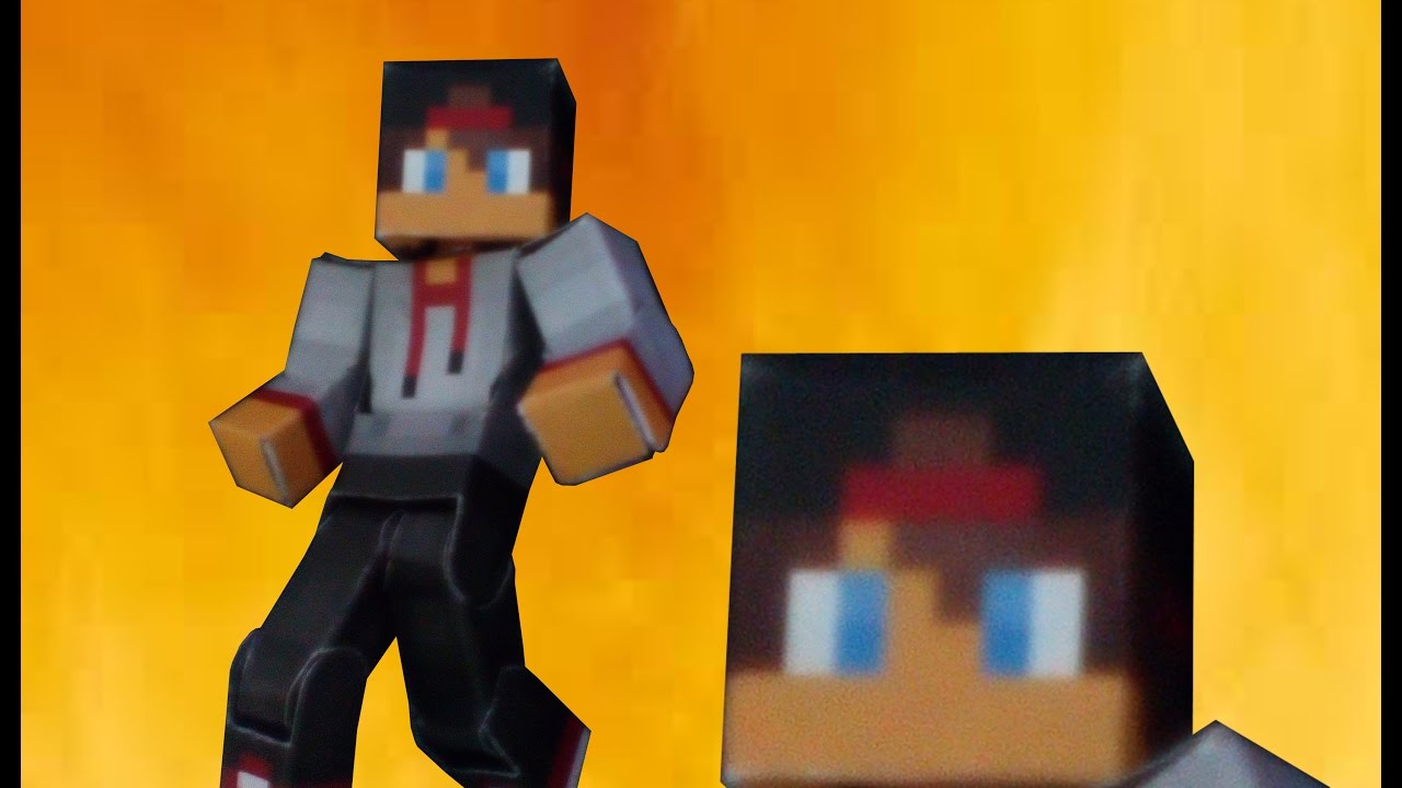 muñecos movibles minecraft - YouTube