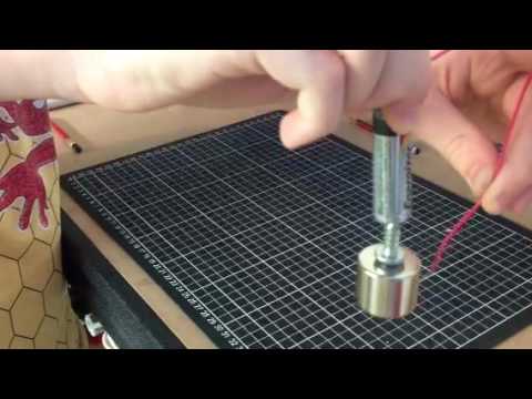 The worlds simplest motor - YouTube