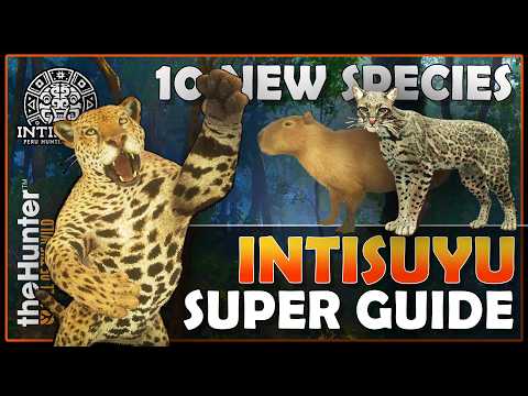 10 NEW Intisuyu Species HOTSPOT SUPER GUIDE! (Best Times, Info & Hotspot Maps)