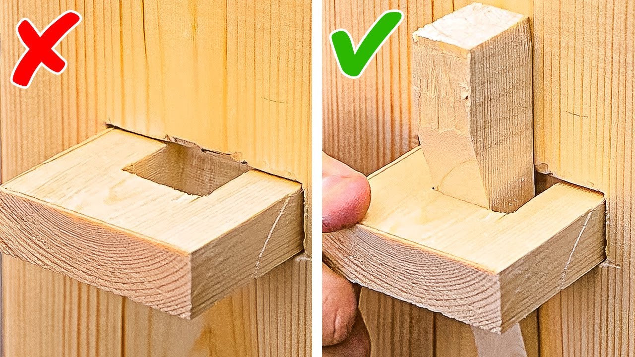 HELPFUL WOODWORKING HACKS to carry out any project at the highest level ...