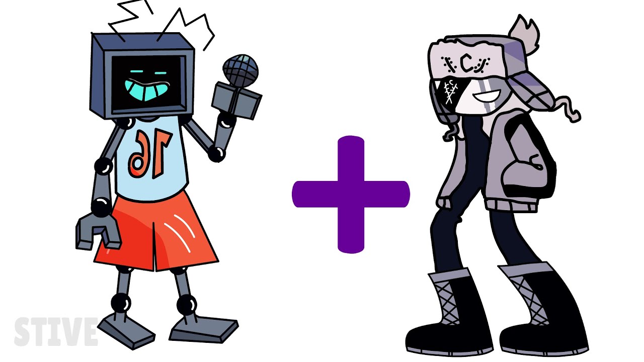 HEX + RUV = ?. FNF Animation. - YouTube