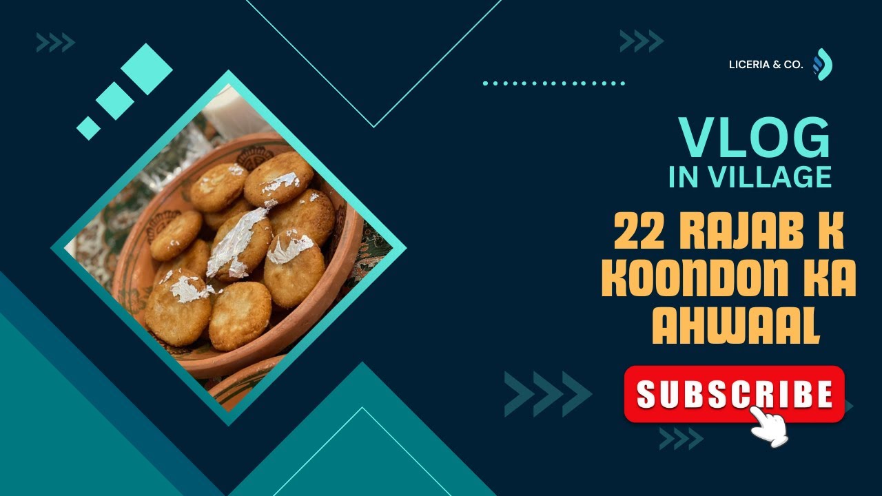 koonday 22 rajab k Abbass Bukhari k sath #koonday #22rajab #vlog #Video ...