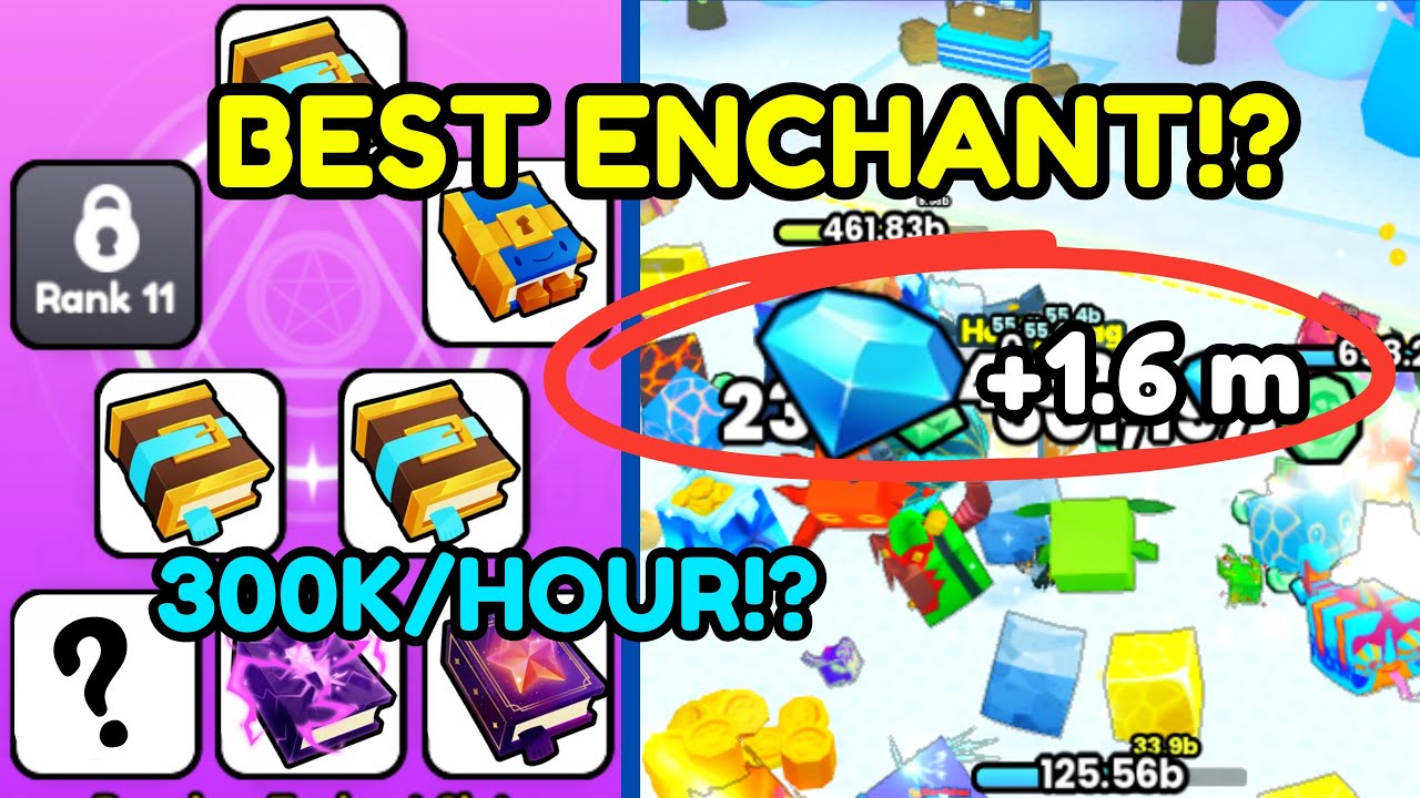 This ENCHANT GETS you A LOT OF DIAMONDS IN PET SIMULATOR 99! - YouTube