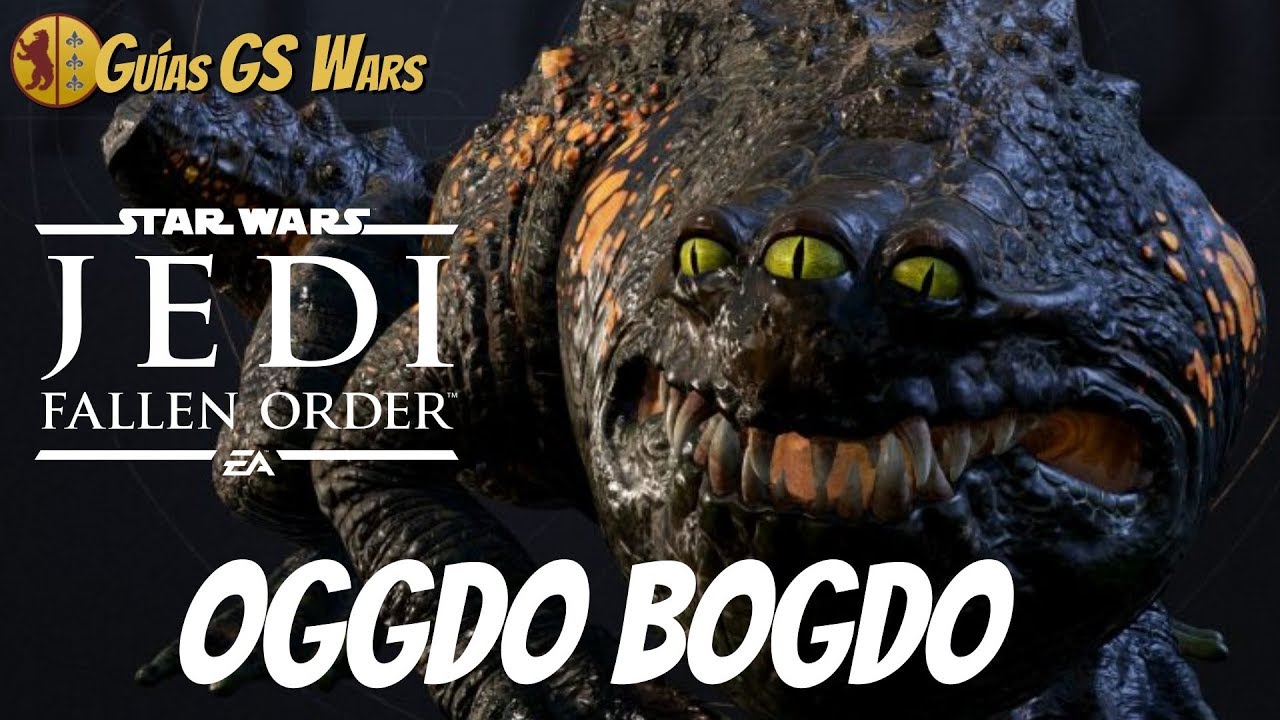 Star Wars Jedi: Fallen Order | Combate contra Oggdo Bogdo - YouTube