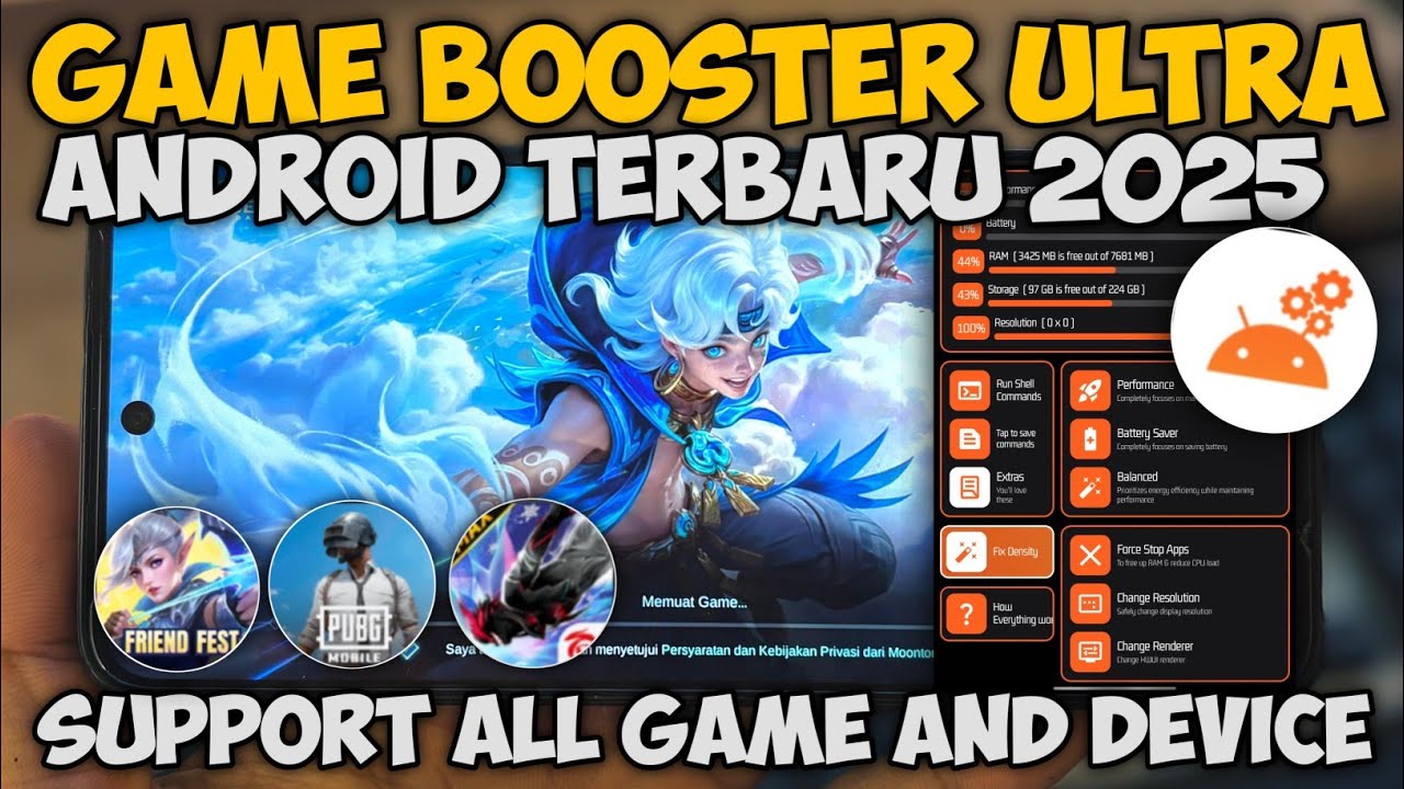 Game booster ultra android terbaru 2025‼️ support all game and device ...