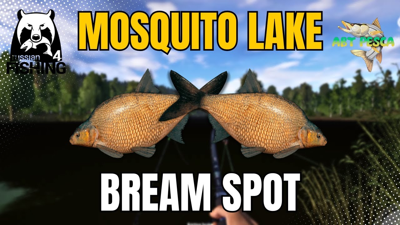 RF4 - Bream Spot Mosquito Lake #rf4 #russianfishing4 - YouTube