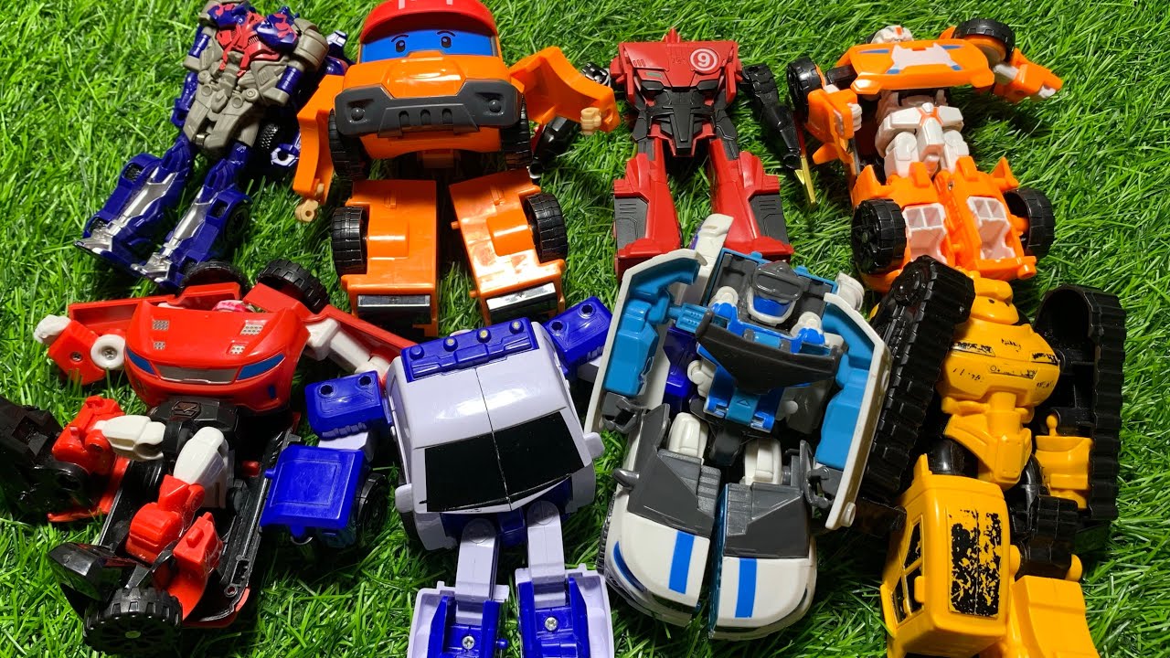 4 Minutes ASMR Robot Transformers | Transform From Robots To Cars [ASMR ...