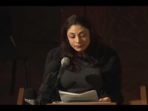 Najla Said reads of her teenage visit to Gaza - YouTube