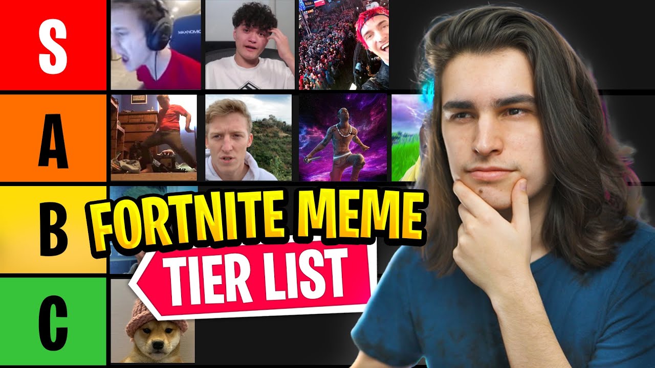 So I Ranked EVERY Fortnite Meme... - YouTube