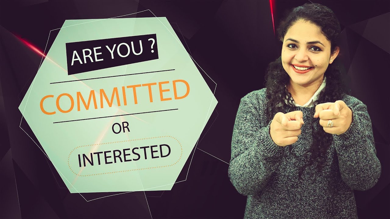 Are you Committed or Interested in Network Marketing | Commitment Motivational Video - YouTube