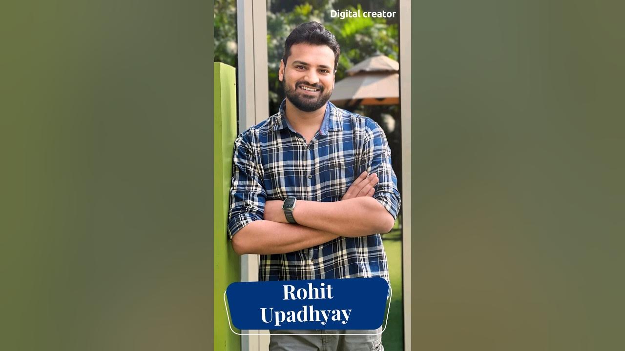 Rohit Upadhyay Education Influencer | Edited by InfluGlue #Influencershorts - YouTube