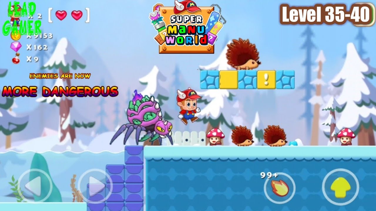 Super Manu's World Jungle Bros Level 35-40 #games #gaming #gameplay ...