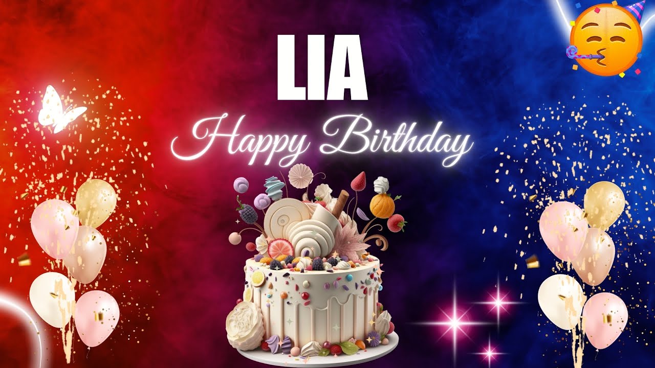 LIA Happy Birthday to you | Happy Birthday Song LIA🎂🎈 #birthday # ...