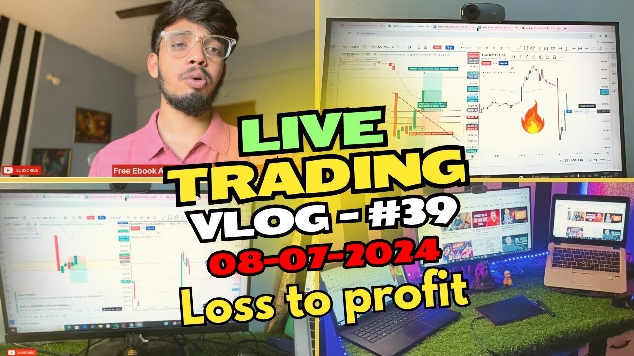 Loss to profit in banknifty | Live Trading | Trading Vlog '' Trading Gupshup : Ankit Ke Saath ...