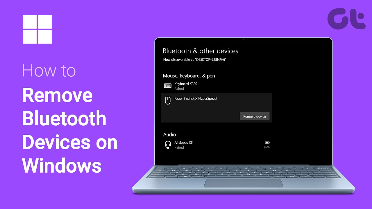 How to REMOVE Bluetooth Devices From Your Windows PC (2024 Guide ...