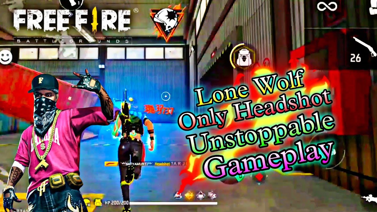 Lone Wolf Headshot Gameplay | Unstoppable Mobile Gameplay Lone Wolf ...
