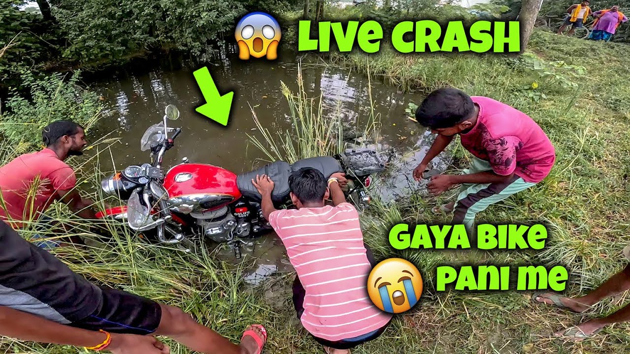 Bike Accident Classic 350 | Front Brake Not Working 😭 - YouTube