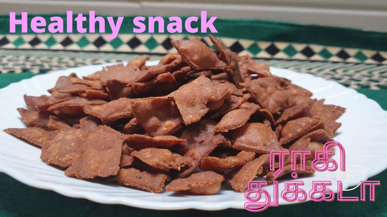 ராகி துக்கடா/healthy snack raagi thukada - YouTube