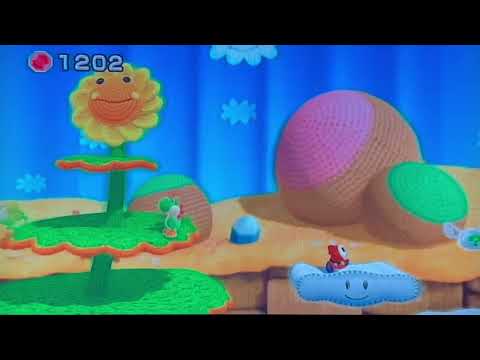 Baseball Boy Plays Yoshi's Woolly World Intro and Exploring Yarn Yoshi ...