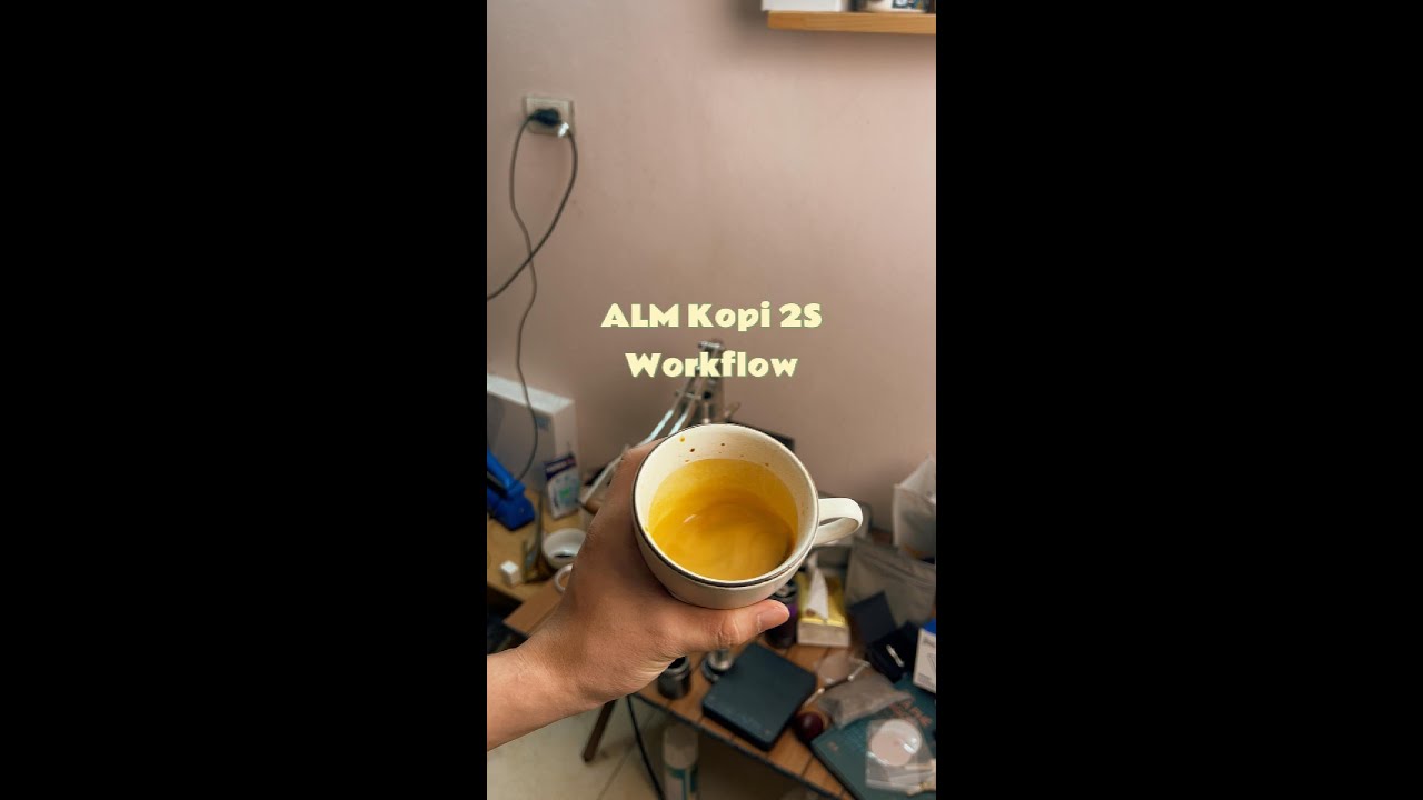 Máy pha cà phê đòn bẩy ALM KOPI 2S - YouTube