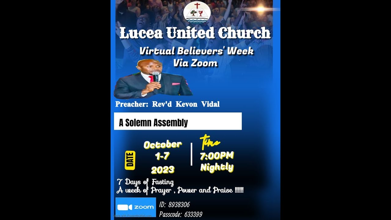 Lucea United Church Virtual Believers Week - YouTube