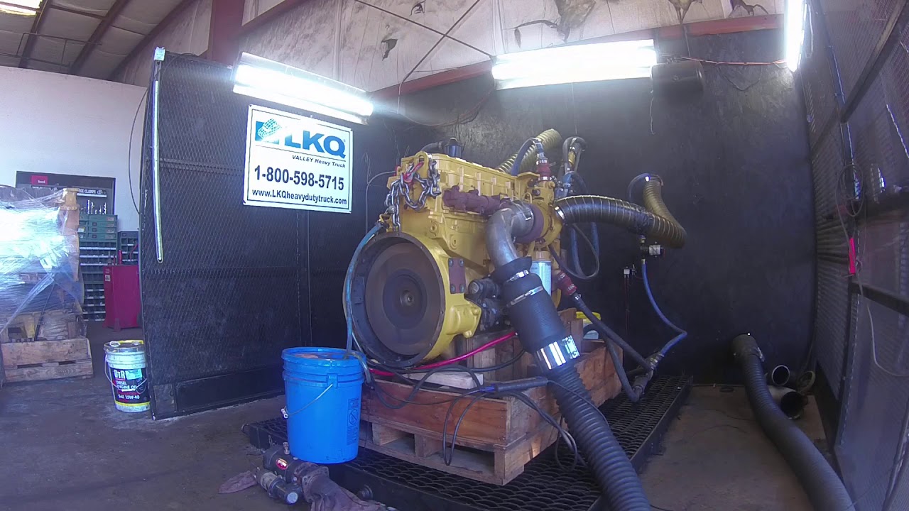 CATERPILLAR 3126B 175HP - YouTube