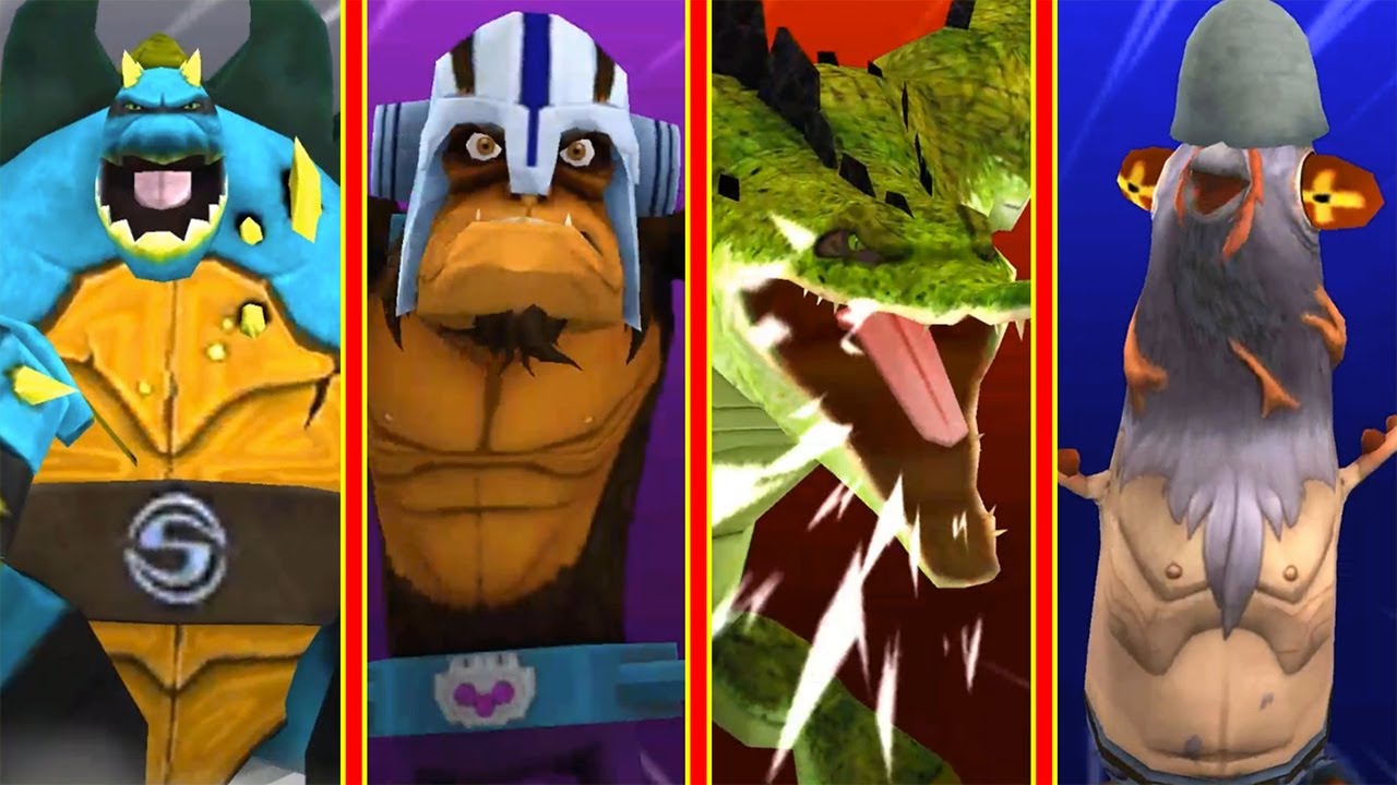 TMNT Legends Mighty Mutanimals - YouTube