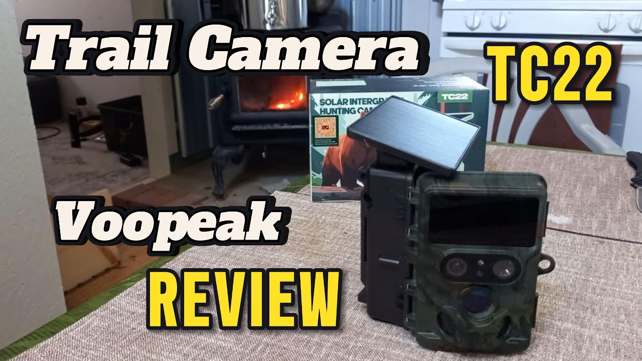 Best WiFi Trail Camera 2025 | Voopeak TC22 4k Trail Camera Review - YouTube
