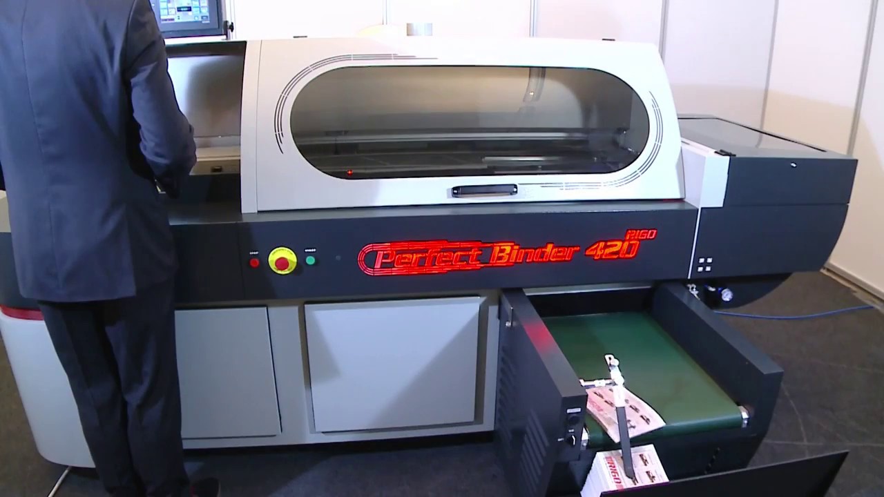 Rigo Perfect Binder 420 HM - YouTube