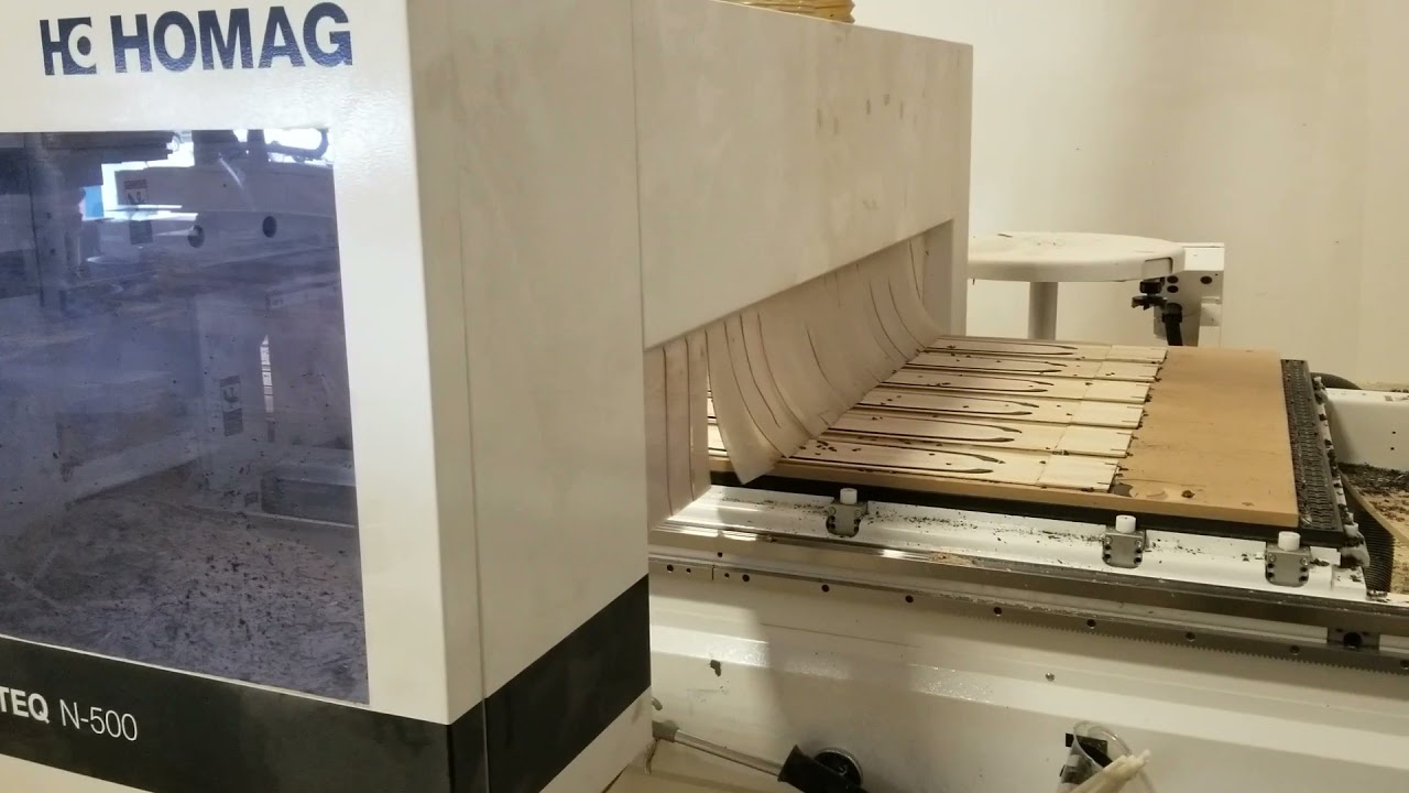 2018 Homag Centateq N500 480C #5262 - YouTube