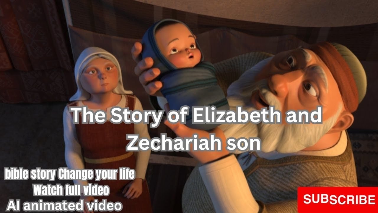 The Story of Elizabeth and Zechariah Son Bible Story for Kids, - YouTube