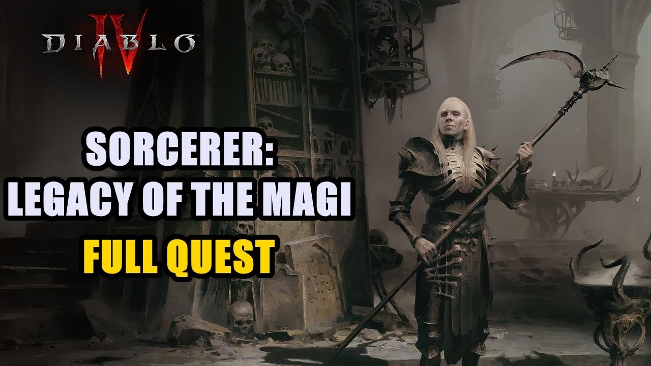 Sorcerer Legacy Of The Magi Diablo 4 Quest Youtube