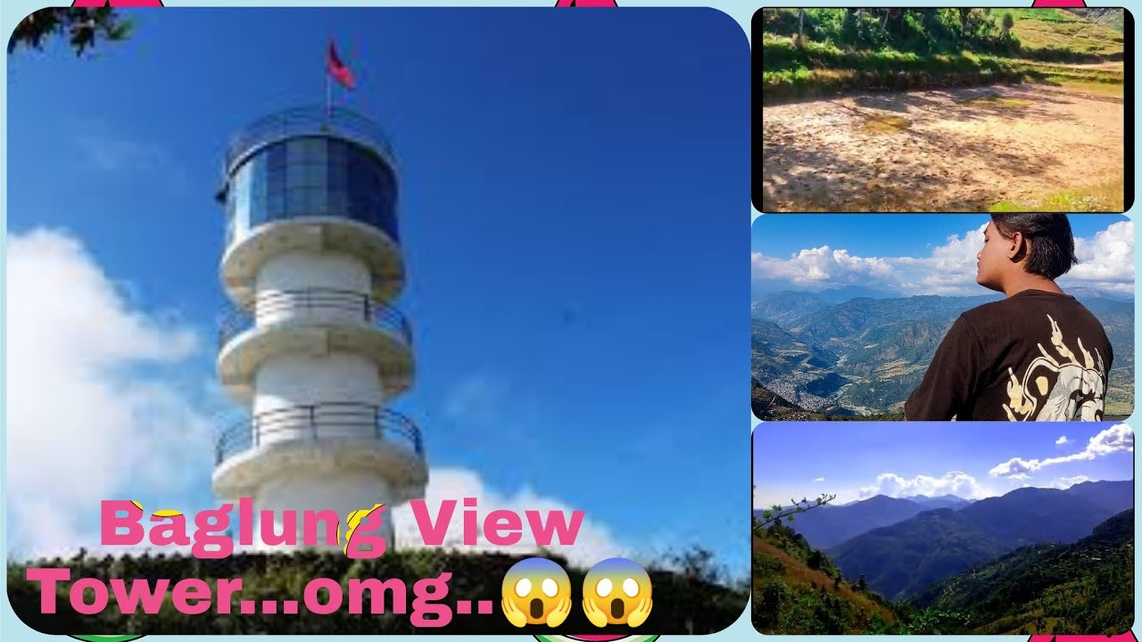 Baglung View Tower....The view..😱😱 - YouTube