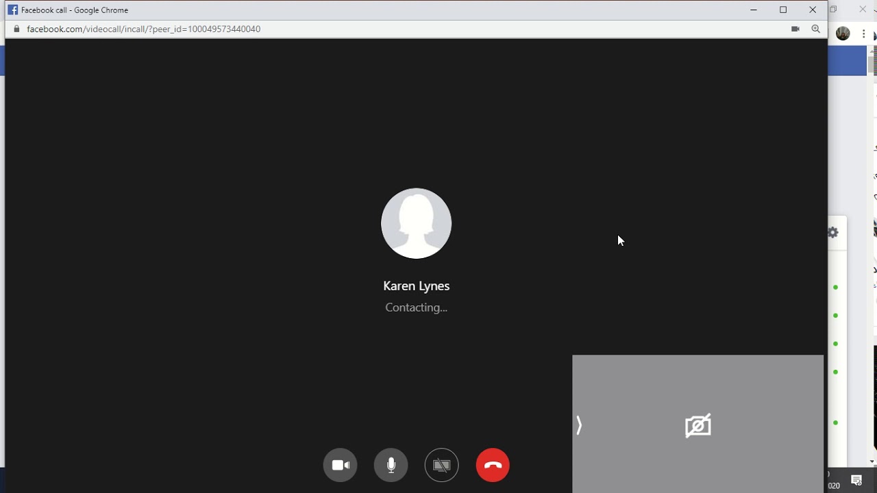 How to use facebook video call - YouTube