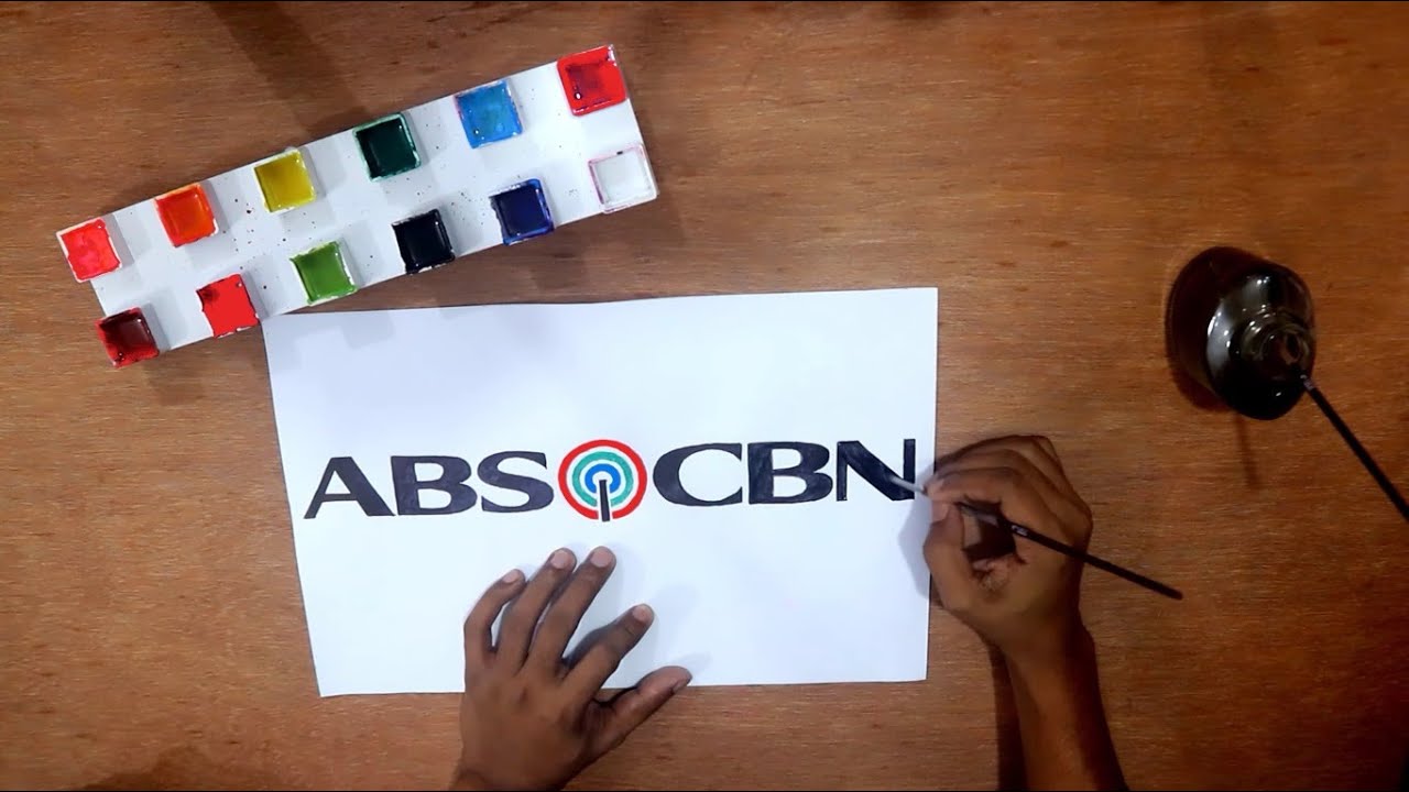 How to draw the ABS-CBN logo - YouTube