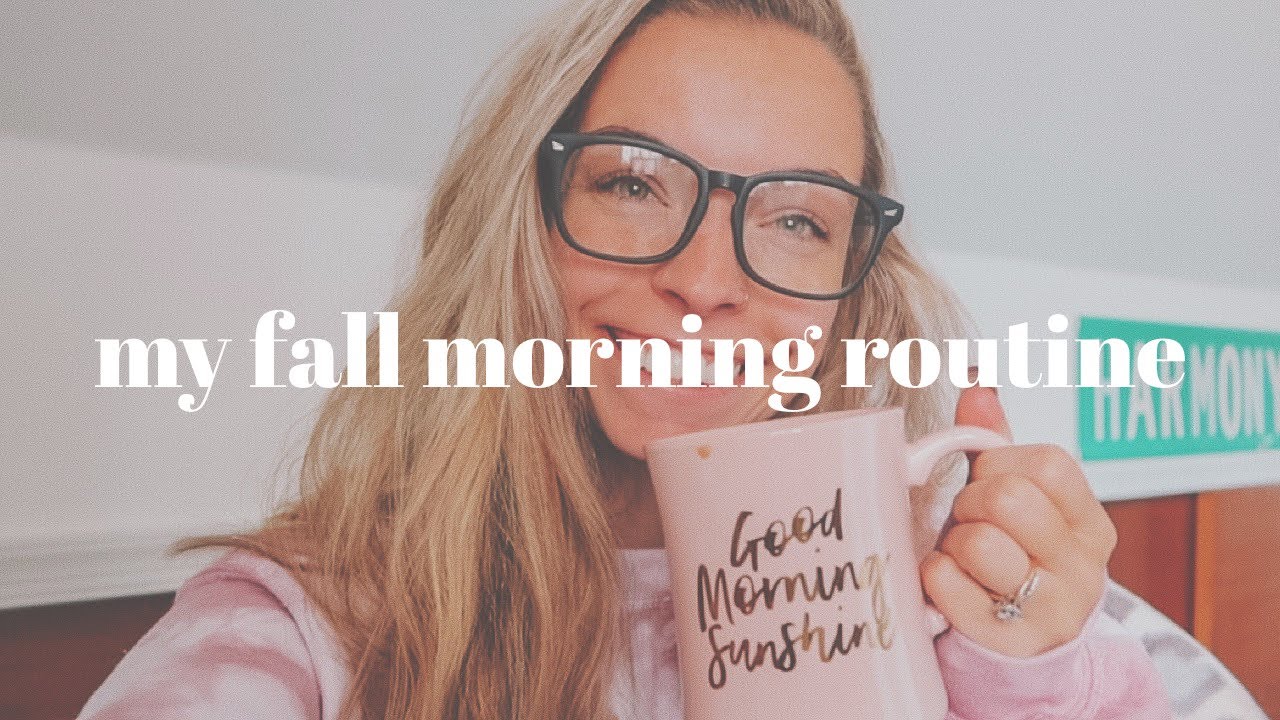 My Cozy Fall Morning Routine - YouTube