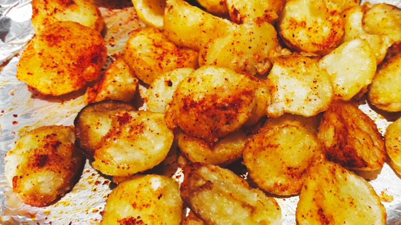 Crispy potatoes yummy snacks in 5 minutes - YouTube
