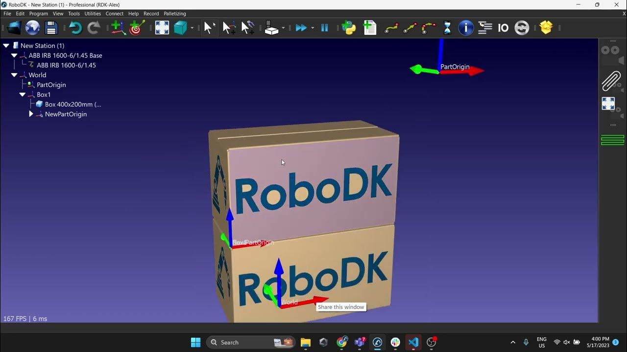 Fix object origin in RoboDK - YouTube