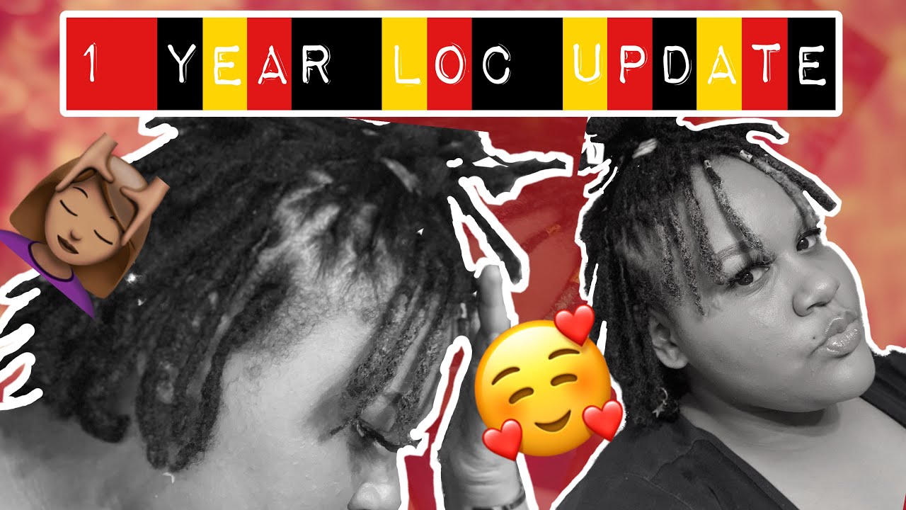 1 Year Loc Update| I Put Some Color In My HEAD - YouTube