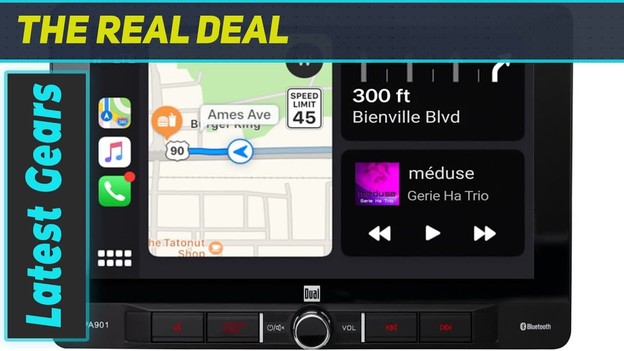 Dual DCPA901 9-Inch Single-DIN In-Dash Media Receiver: The Ultimate Car ...