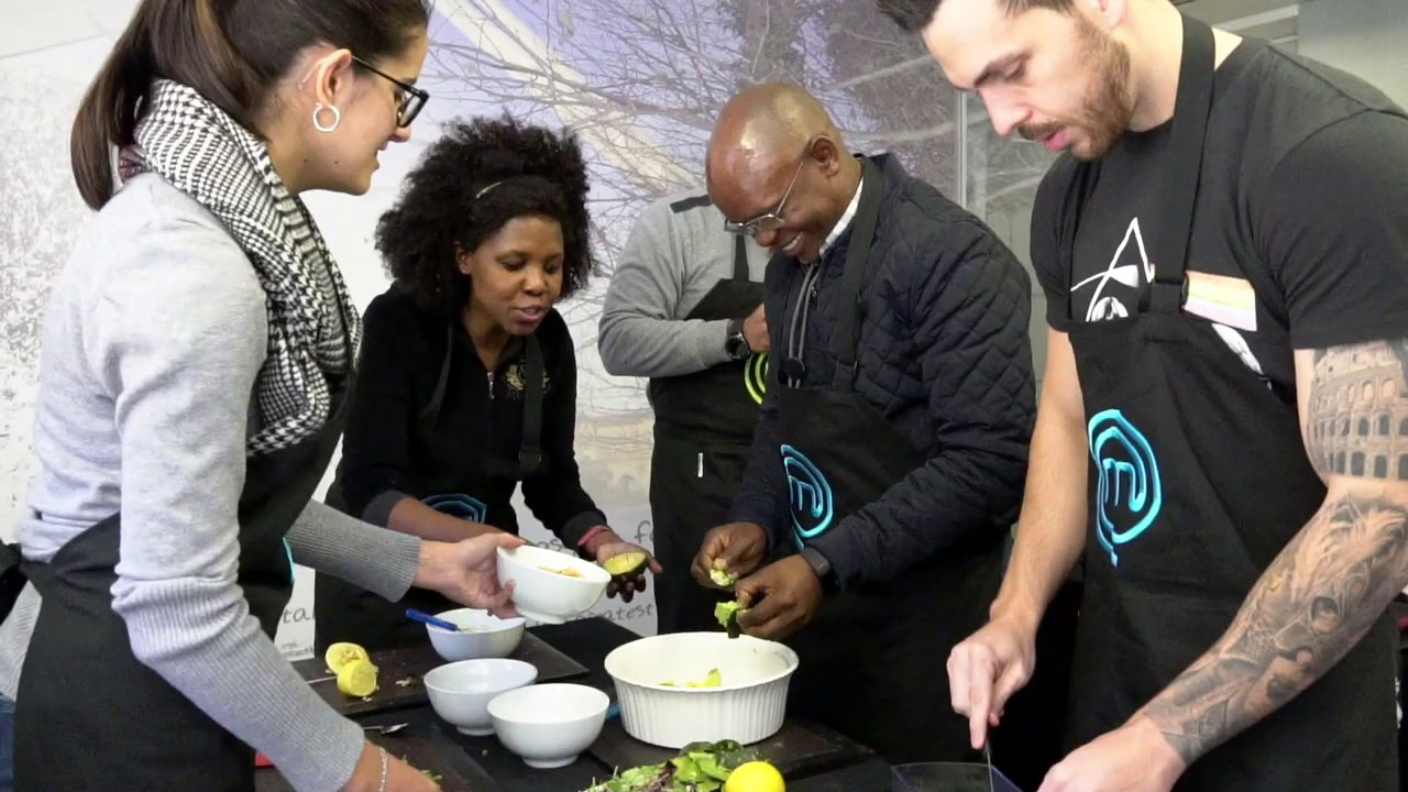 Corporate team building- Masterchef event - YouTube