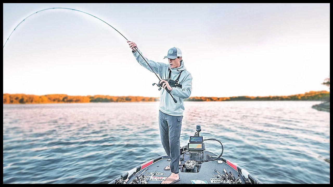 FIRST Fall Cold Front Bass Fishing Day! (UNCUT Fishing Tips) - YouTube