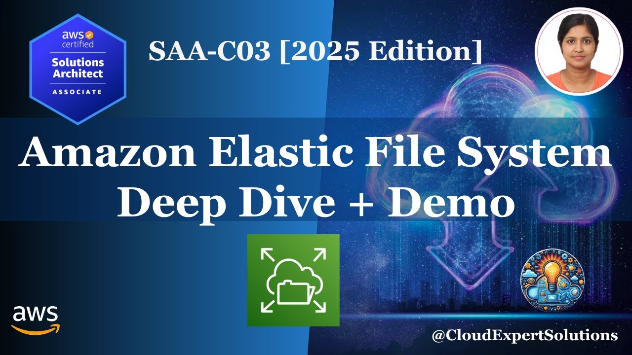 SAA-C03 Module 2.4 - Amazon Elastic File System (EFS) - Deep Dive - YouTube