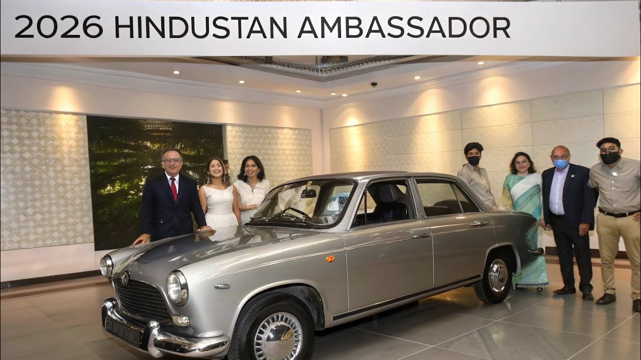 New 2026 Hindustan Ambassador | Finally Announced!!!#hindustan #car # ...