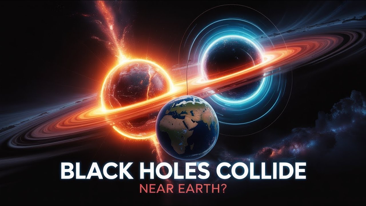 What If Two Black Holes Collide Near Earth? - YouTube