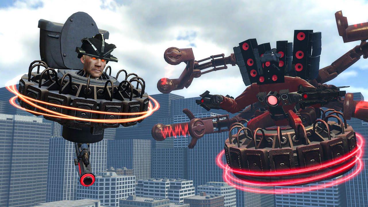 ASSAILANT ASTRO SKIBIDI TOILET (UFO) VS ASTRO TITAN SPEAKERMAN AND ...