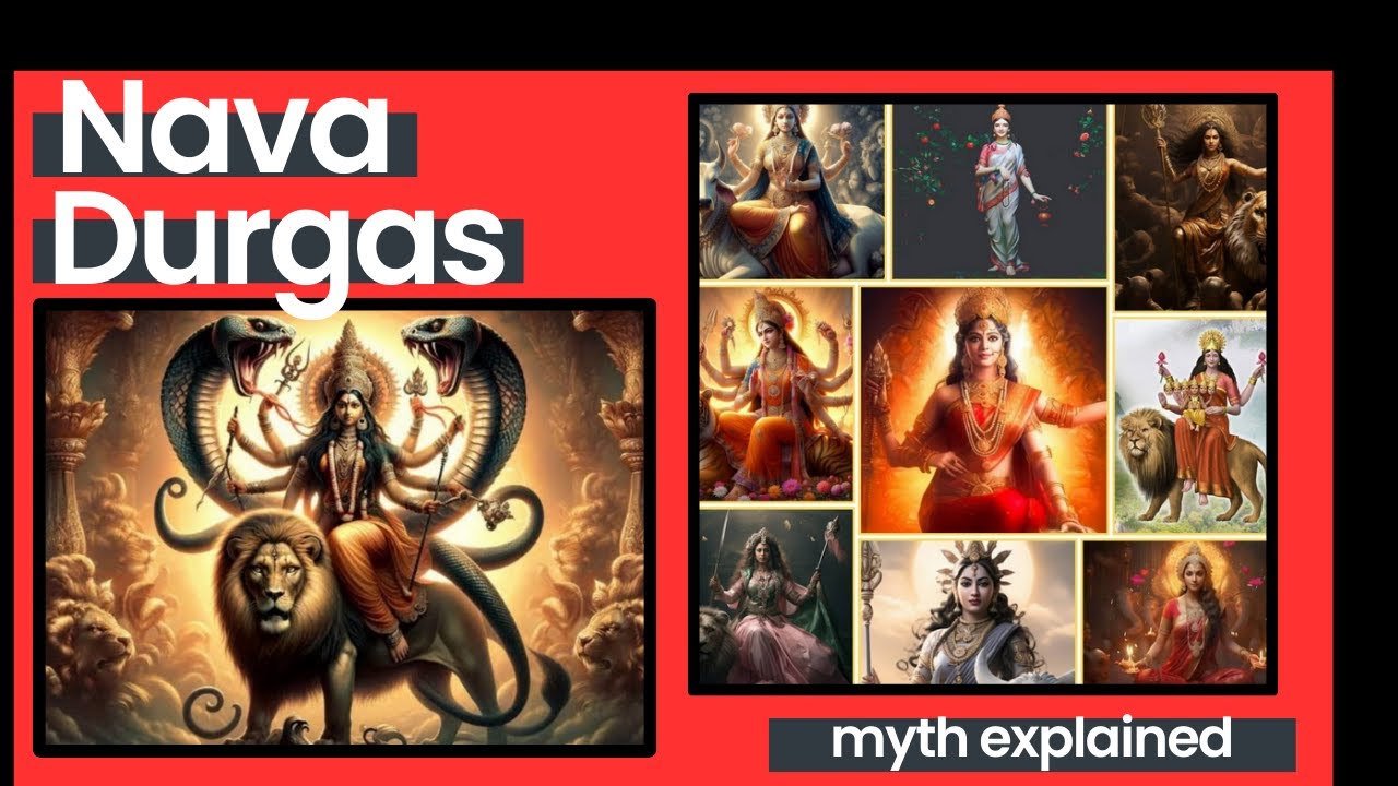Story Behind The Nine Avatars Of Goddess Durga - YouTube