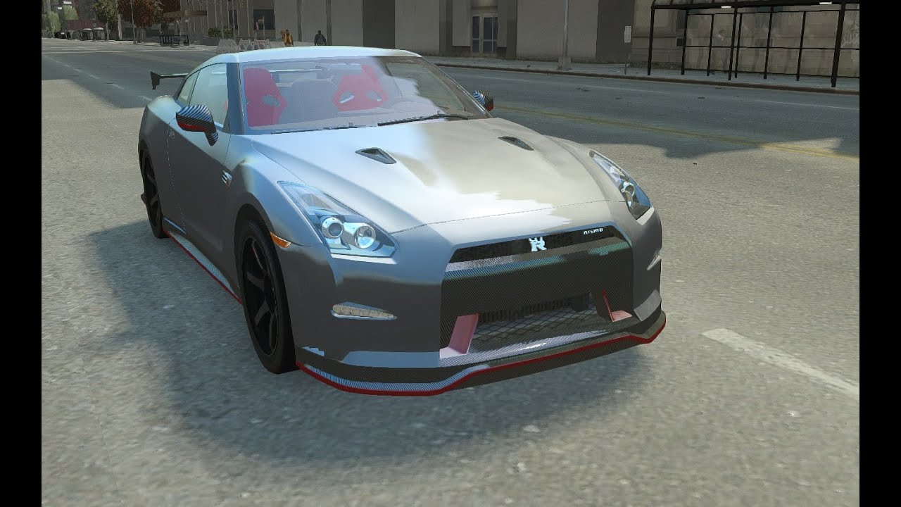 GTA IV Nismo GT-R R35 (MOD) HD Gameplay - YouTube