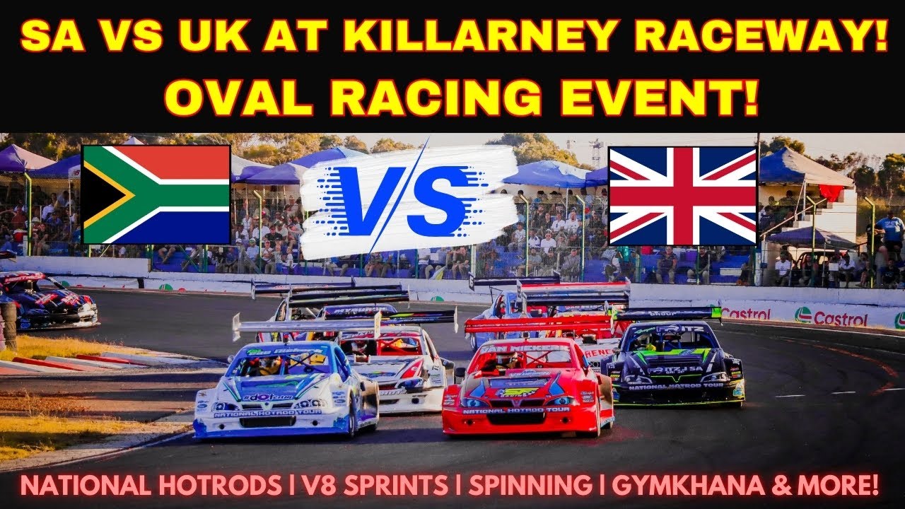 SA VS UK OVAL RACING | KILLARNEY RACEWAY | 25 JANUARY 2025 - YouTube